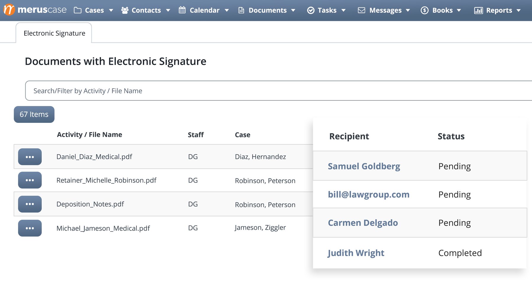 What’s New? E-Signature Integration with DocuSign!