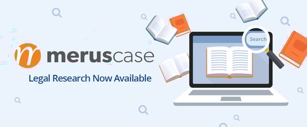 Legal Research Available Within MerusCase