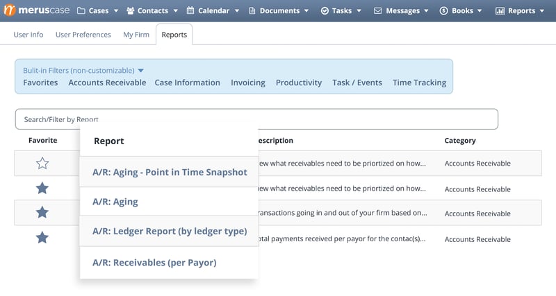 New and Improved Reports in MerusCase